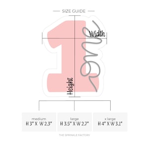Number 1 Lettered Cookie Cutter .STL Files + .SVG Outlines! - Etsy