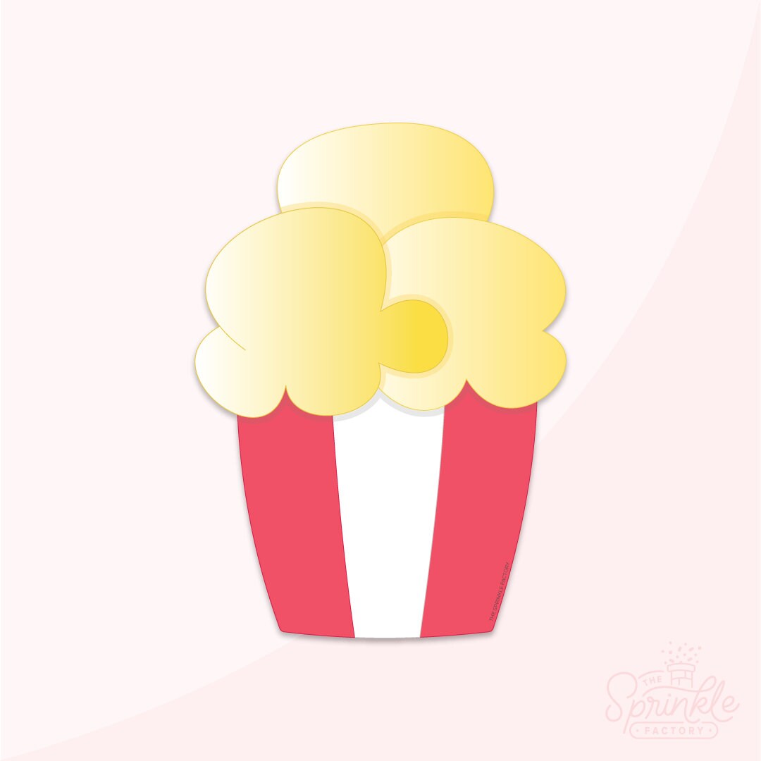 Popcorn Bucket Cookie Cutter .STL File + . PNG Eddie Image! - Etsy