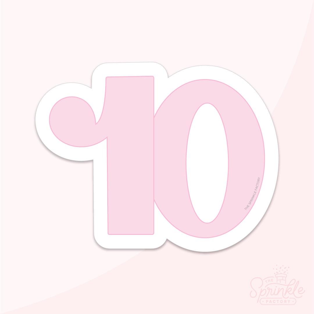 Fancy Number 10 Cookie Cutter Set .STL Files + . PNG Eddie Images! - Etsy