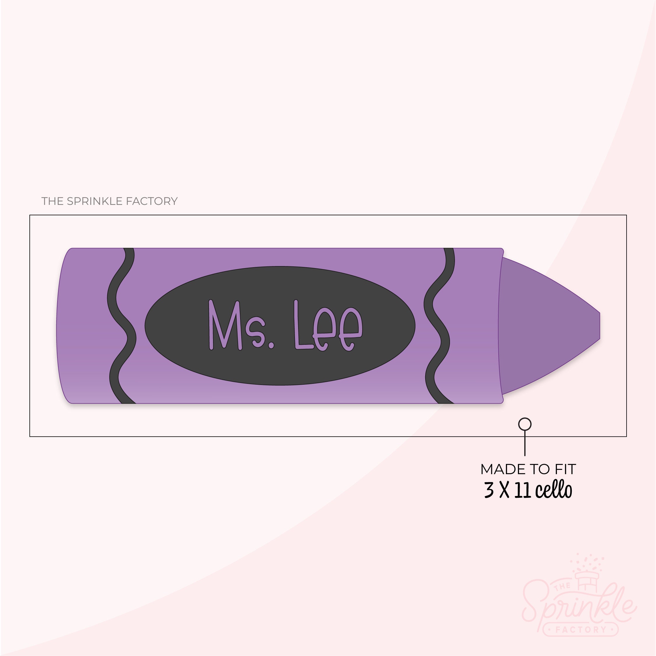 Violet Crayon Clipart