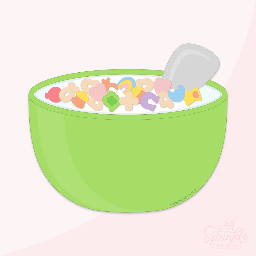 Bowl of Cereal Cookie Cutter .STL Files + . PNG Eddie Image! - Etsy
