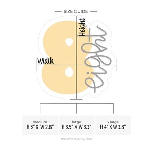 Number 8 Lettered Cookie Cutter .STL Files + .SVG Outlines! - Etsy