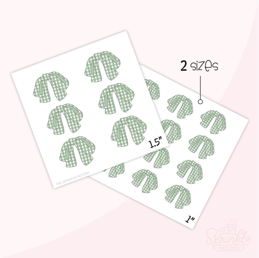 Silly Goose Bow Eddie Icing Transfer Print Files - Two Ready to Use ...