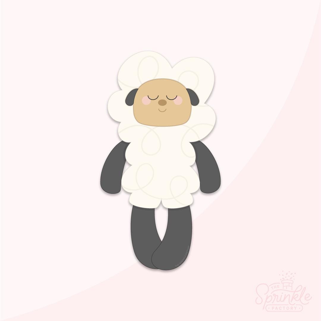 Sheep Stuffy Cookie Cutter .STL Files + . PNG Eddie Image! - Etsy