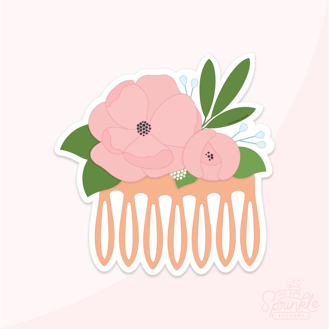Bridal Hair Comb Cookie Cutter Set .STL Files + . PNG Eddie Image! - Etsy
