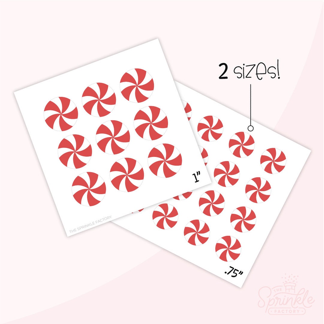 Peppermint Eddie Icing Transfer Print Files - Two Ready to Use Sizes ...