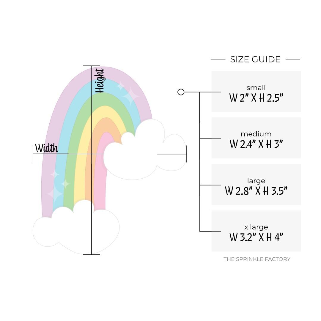 Wonky Rainbow Cookie Cutter .STL Files + . PNG Eddie Image! - Etsy