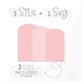 Number 1 Lettered Cookie Cutter .STL Files + .SVG Outlines! - Etsy