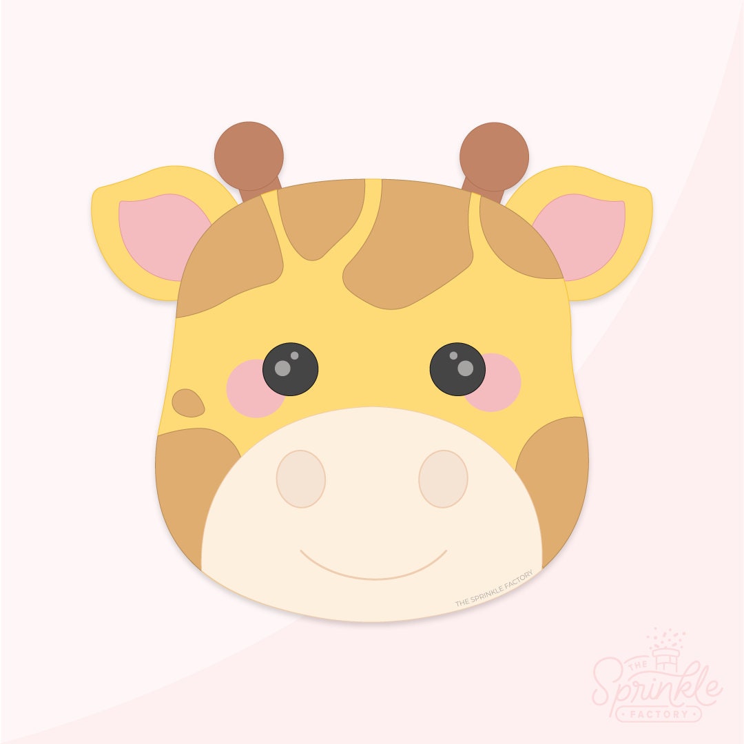 Giraffe Face Cookie Cutter .STL Files + . PNG Eddie Image! - Etsy