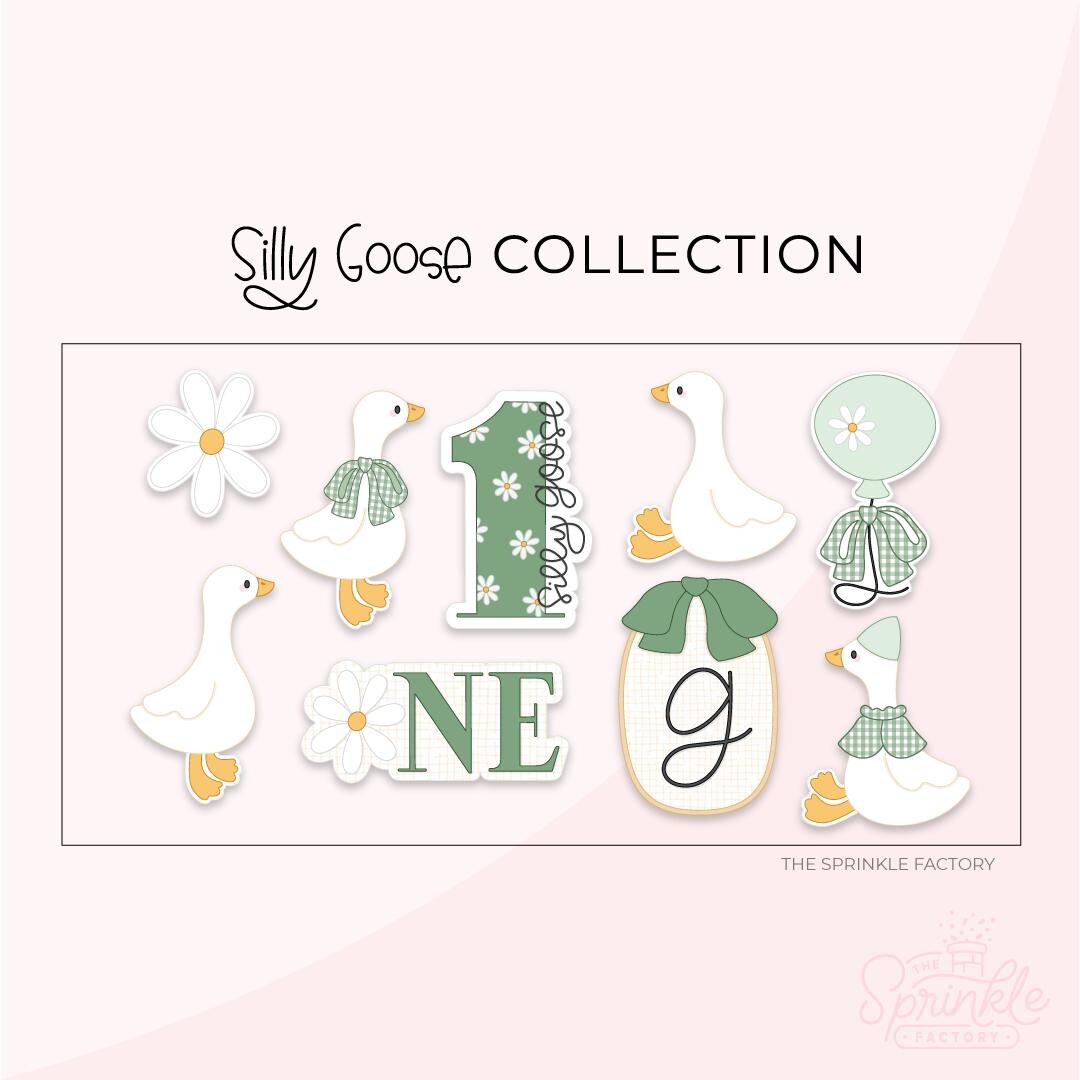 Silly Goose Cookie Cutter Collection 36 .STL Files + 9 .PNG Eddie ...