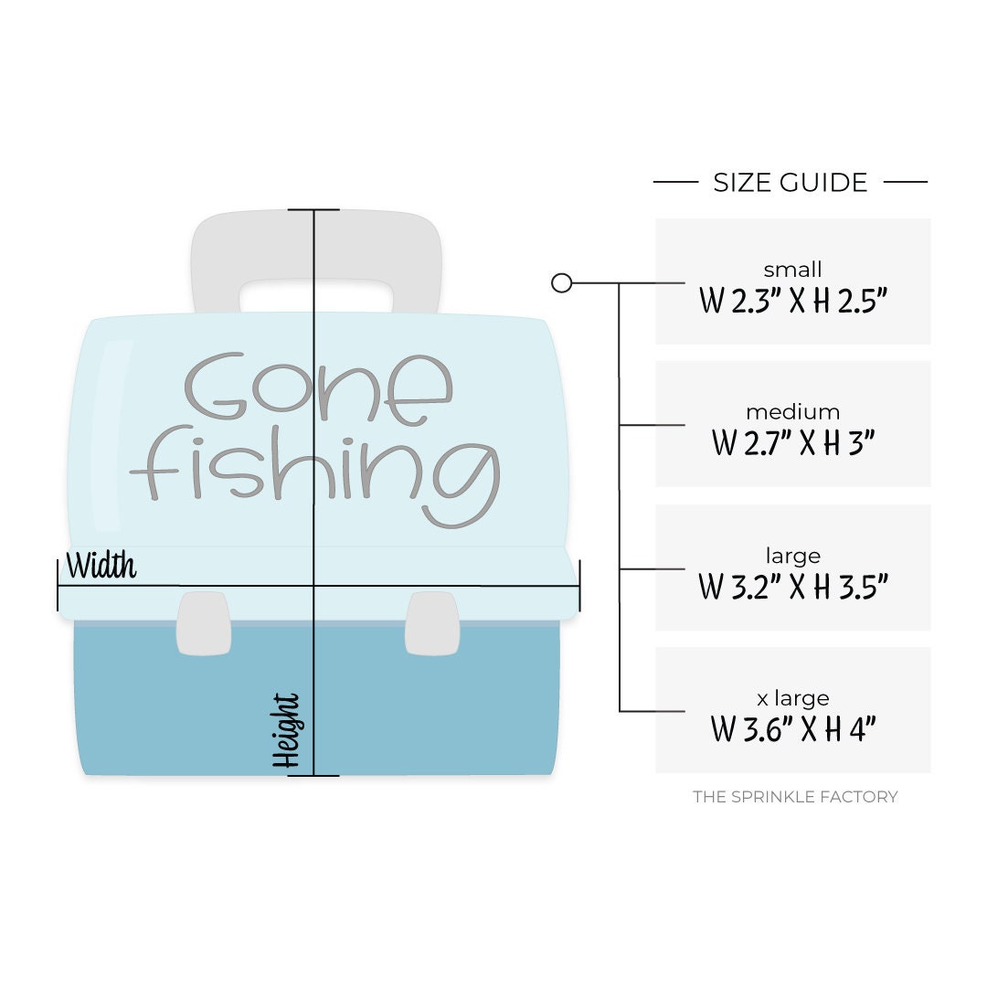 Tackle Box Cookie Cutter Set .STL Files + . PNG Eddie Image! - Etsy