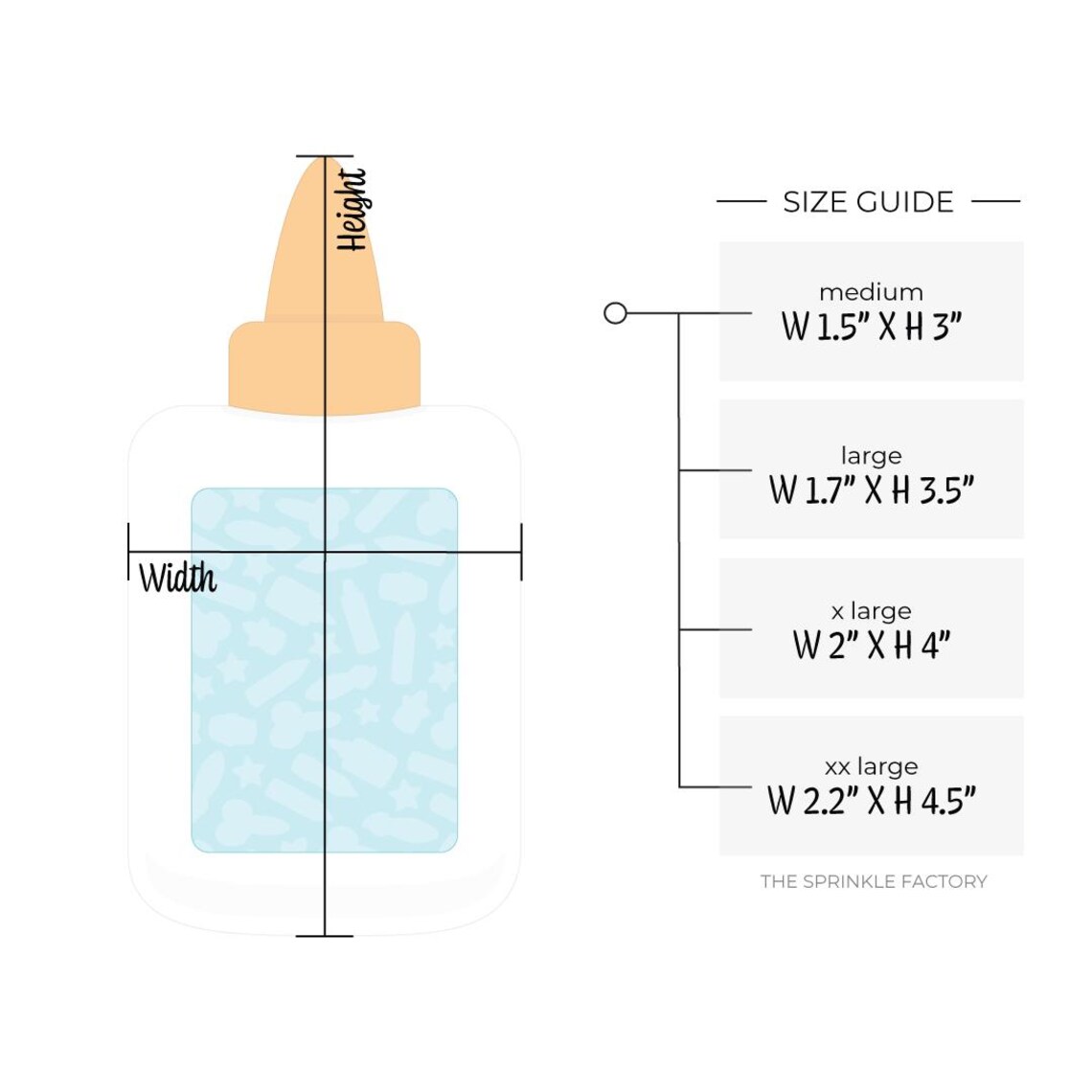 Glue Bottle Cookie Cutter Set .STL Files + . PNG Eddie Image! - Etsy