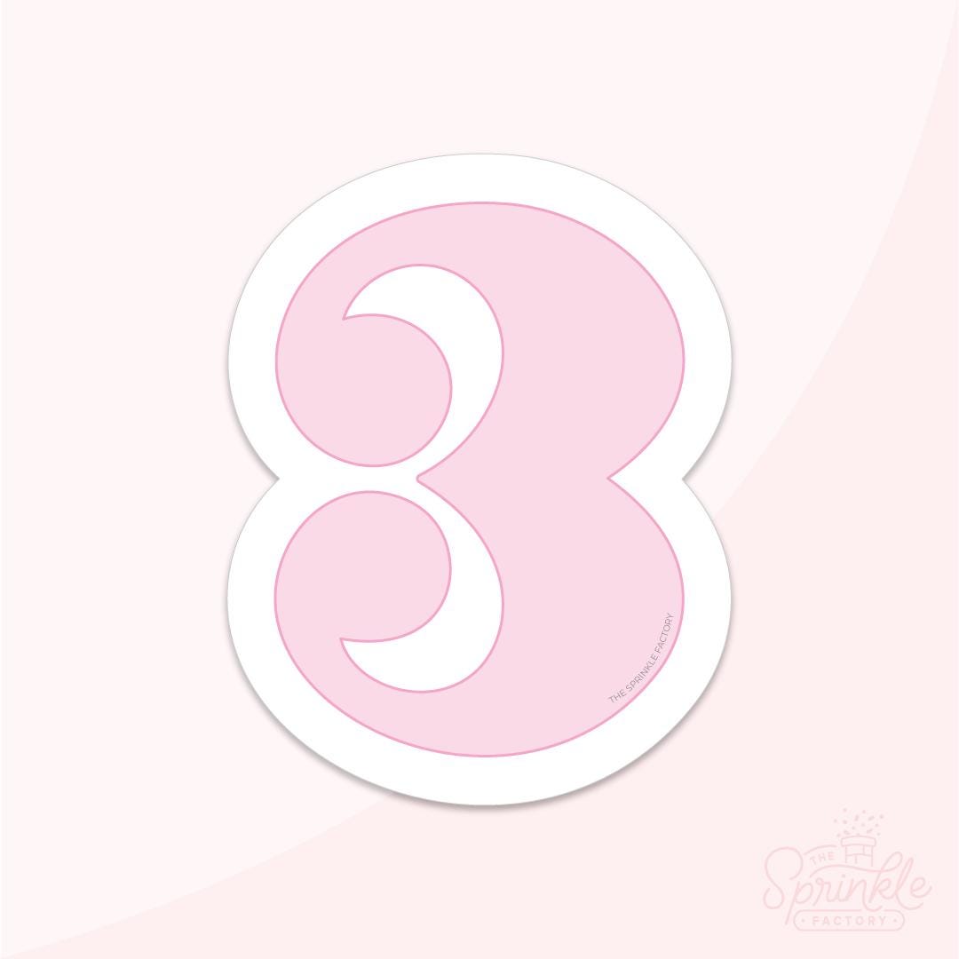 Fancy Number 3 Cookie Cutter Set .STL Files + . PNG Eddie Images! - Etsy