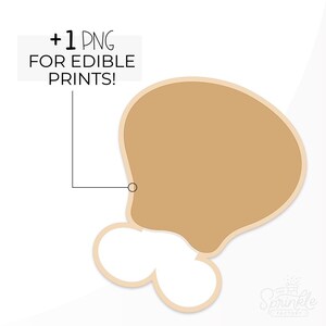 Tiny Turkey Leg Multi Cutter .STL .PNG Eddie Image - Etsy