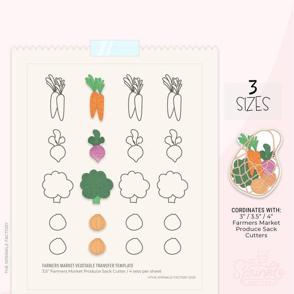 Royal Icing Vegetables - Etsy