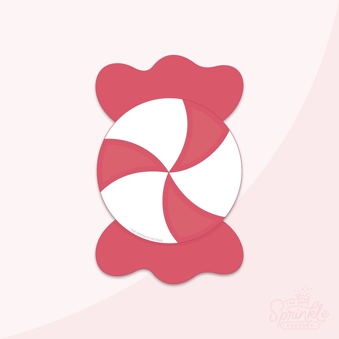 Peppermint Cookie Cutter .STL Files With Eddie .PNG Image - Etsy