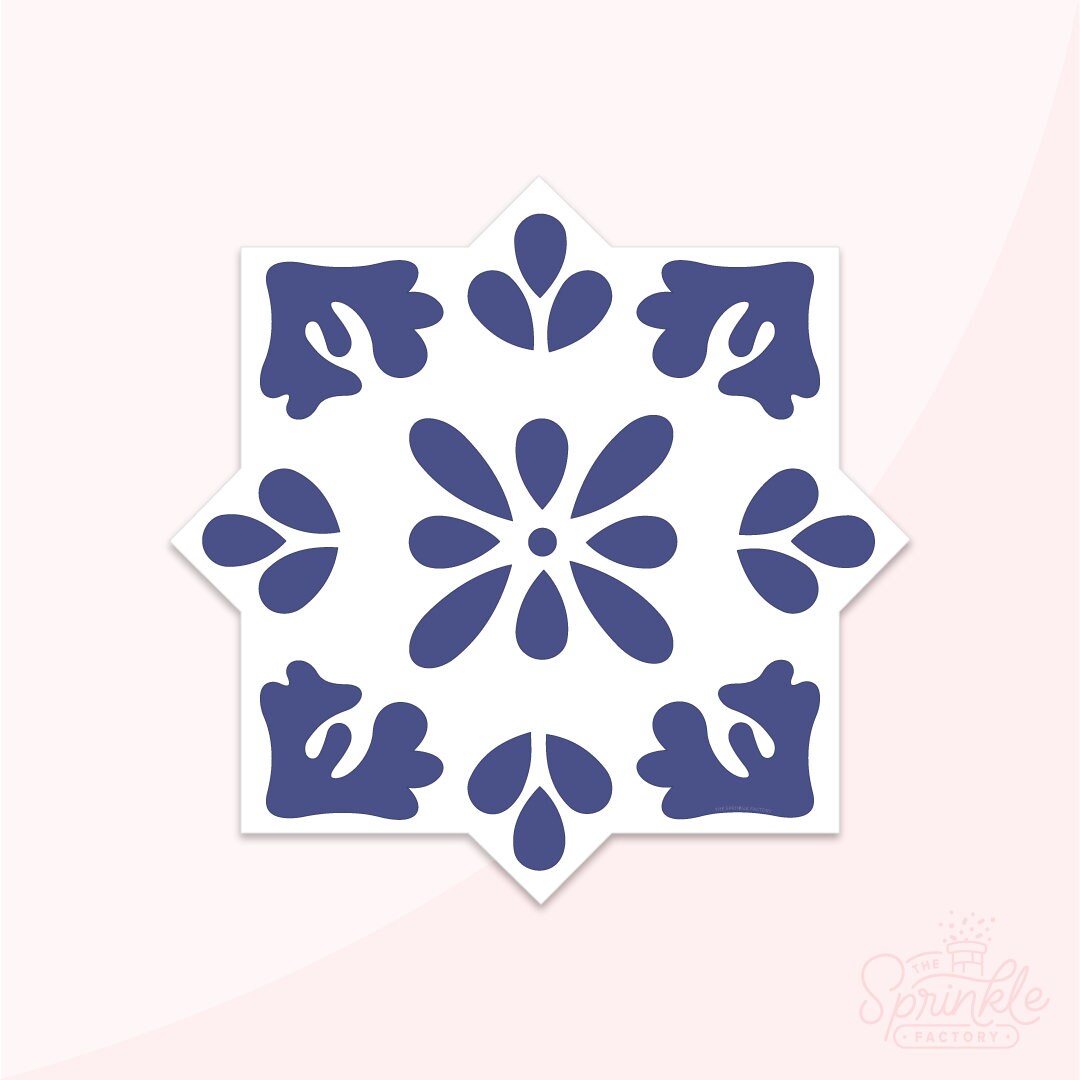 Mediterranean Tile 1 Cookie Cutter Set .STL Files + . PNG Eddie Image ...