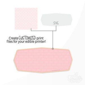 Jamie Plaque Cookie Cutter .STL Files + .SVG Outlines! - Etsy