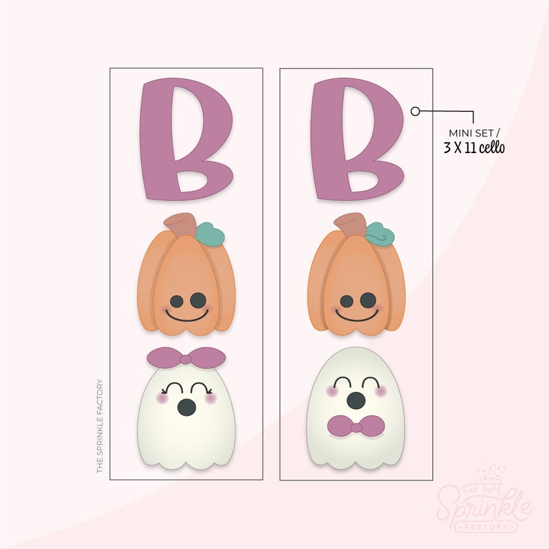 Boo Mini Cookie Cutter Set - Etsy