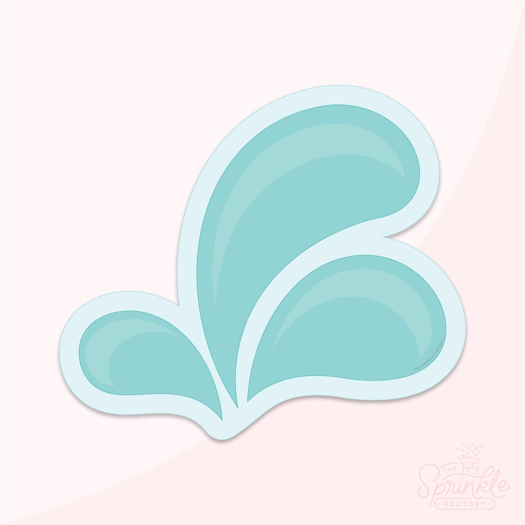 Water Splash Cookie Cutter Set .STL Files + . PNG Eddie Image! - Etsy