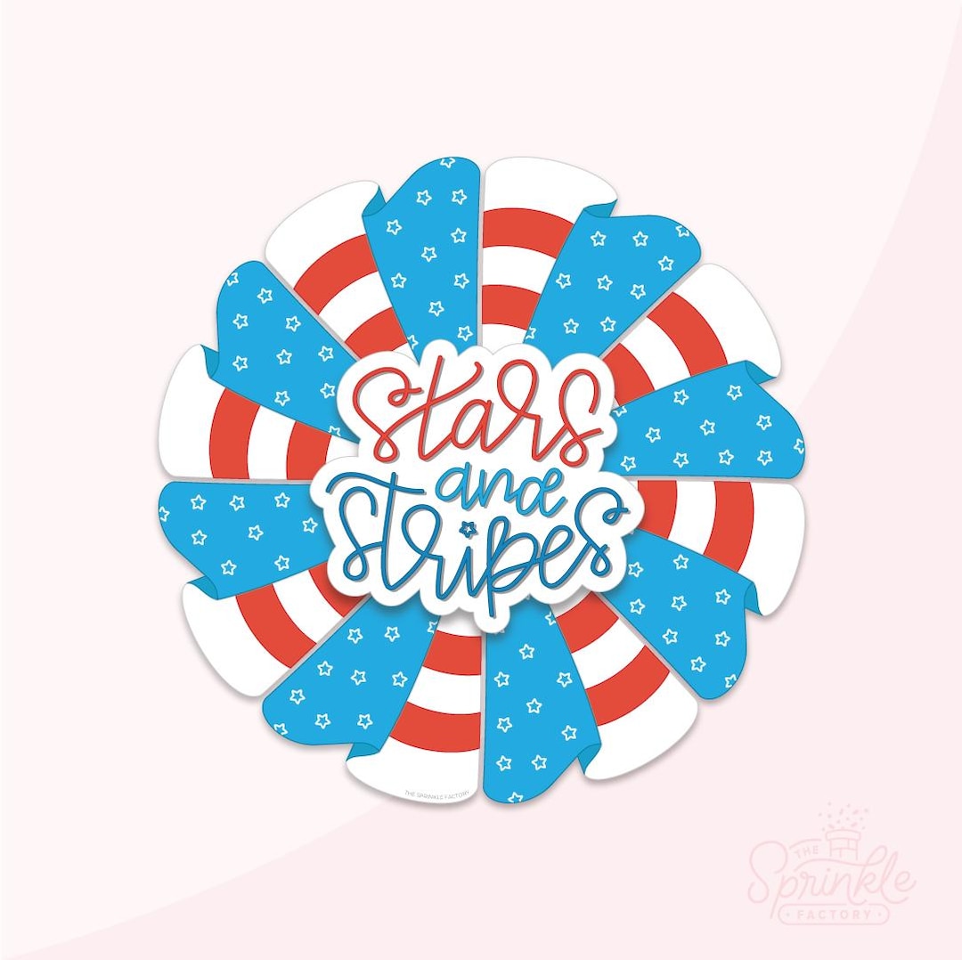 Stars and Stripes Banner Platter Cookie Cutter Set .STL Files + . PNG ...