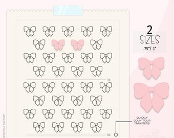 Bow Royal Icing Transfer Sheets Printable Ribbon Bow Royal Icing ...