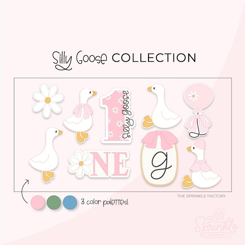 Silly Goose Cookie Cutter Collection 36 .STL Files + 21 .PNG Eddie ...