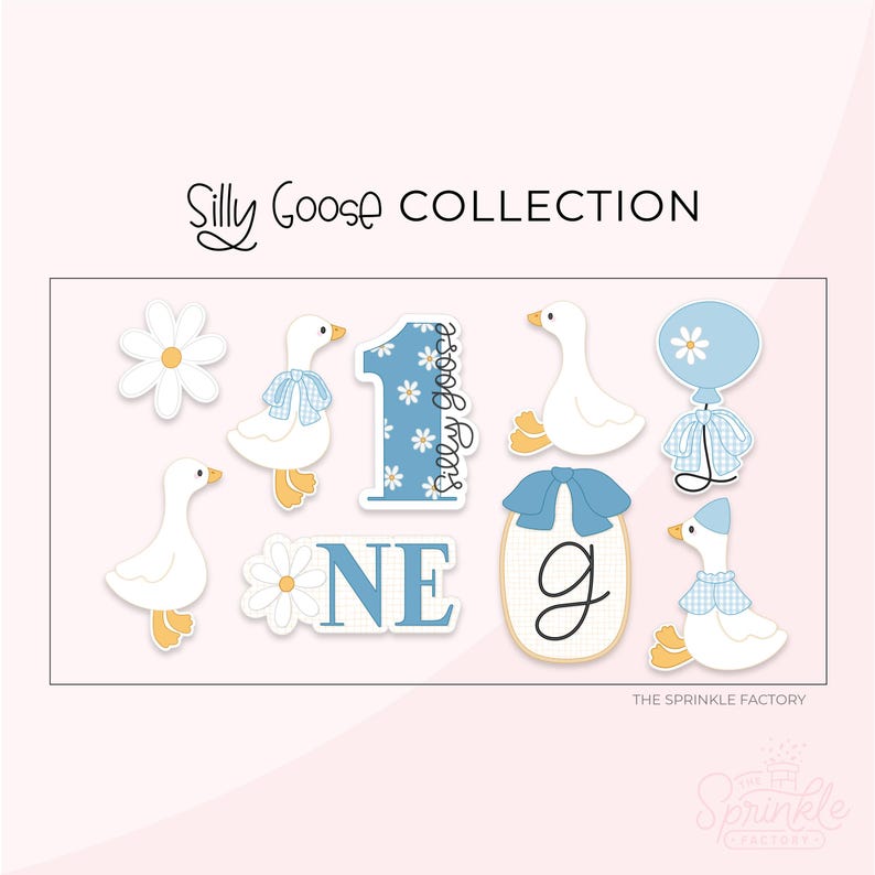Silly Goose Cookie Cutter Collection 36 .STL Files + 21 .PNG Eddie ...