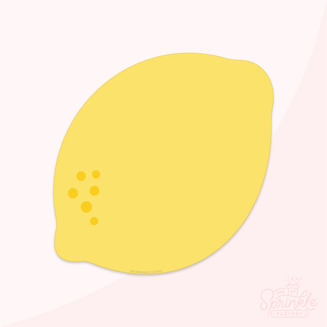 Classic Lemon Cookie Cutter Set .STL Files + . PNG Eddie Image! - Etsy