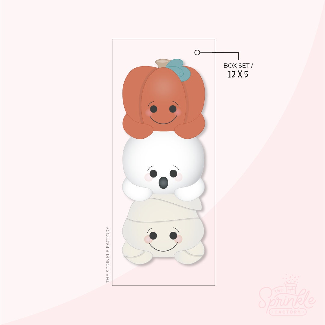 Boo Crew Stacking Cookie Cutter Set .STL Files + . PNG Eddie Images! - Etsy