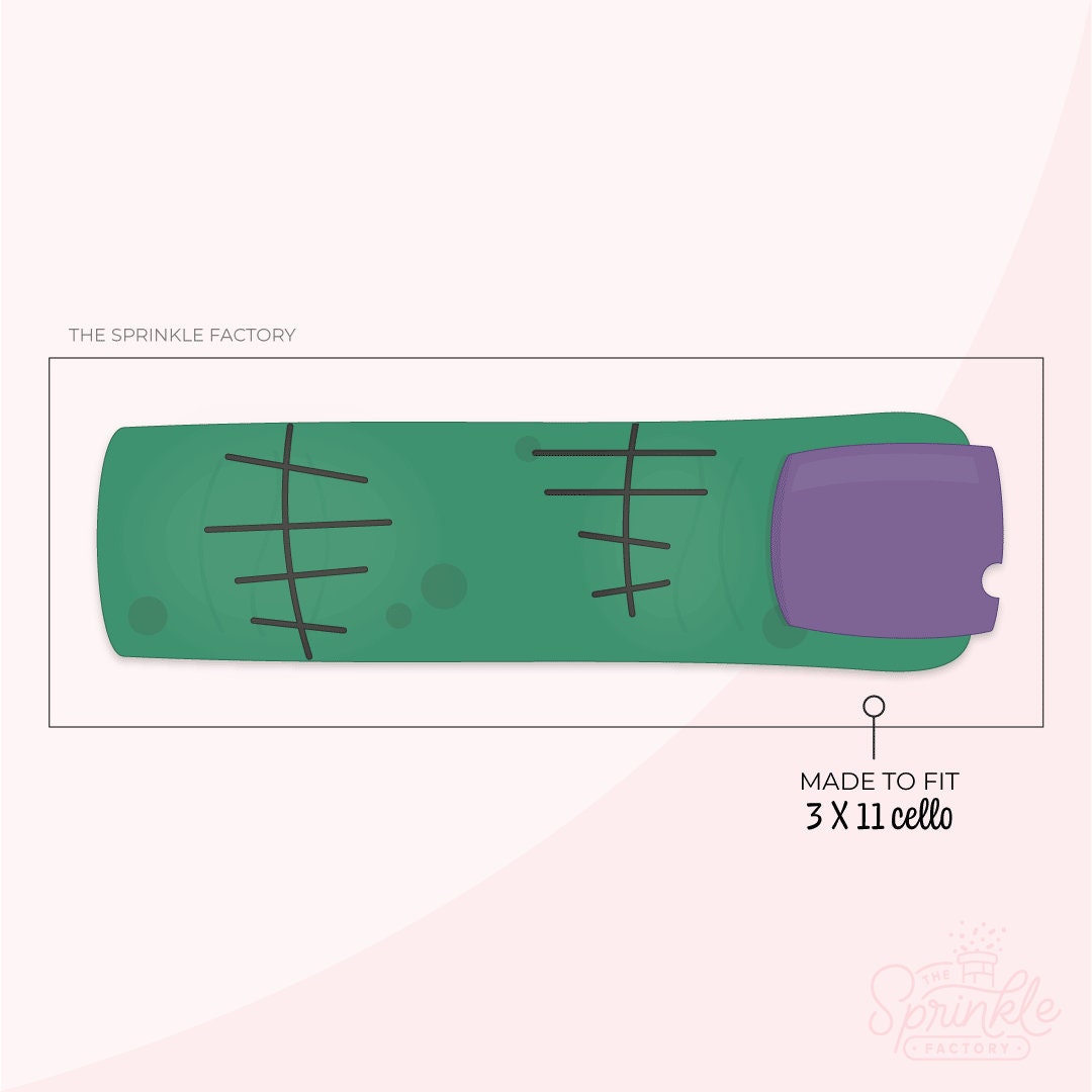 Tall Frankenstein Finger Cookie Cutter .STL File + . PNG Eddie Image ...