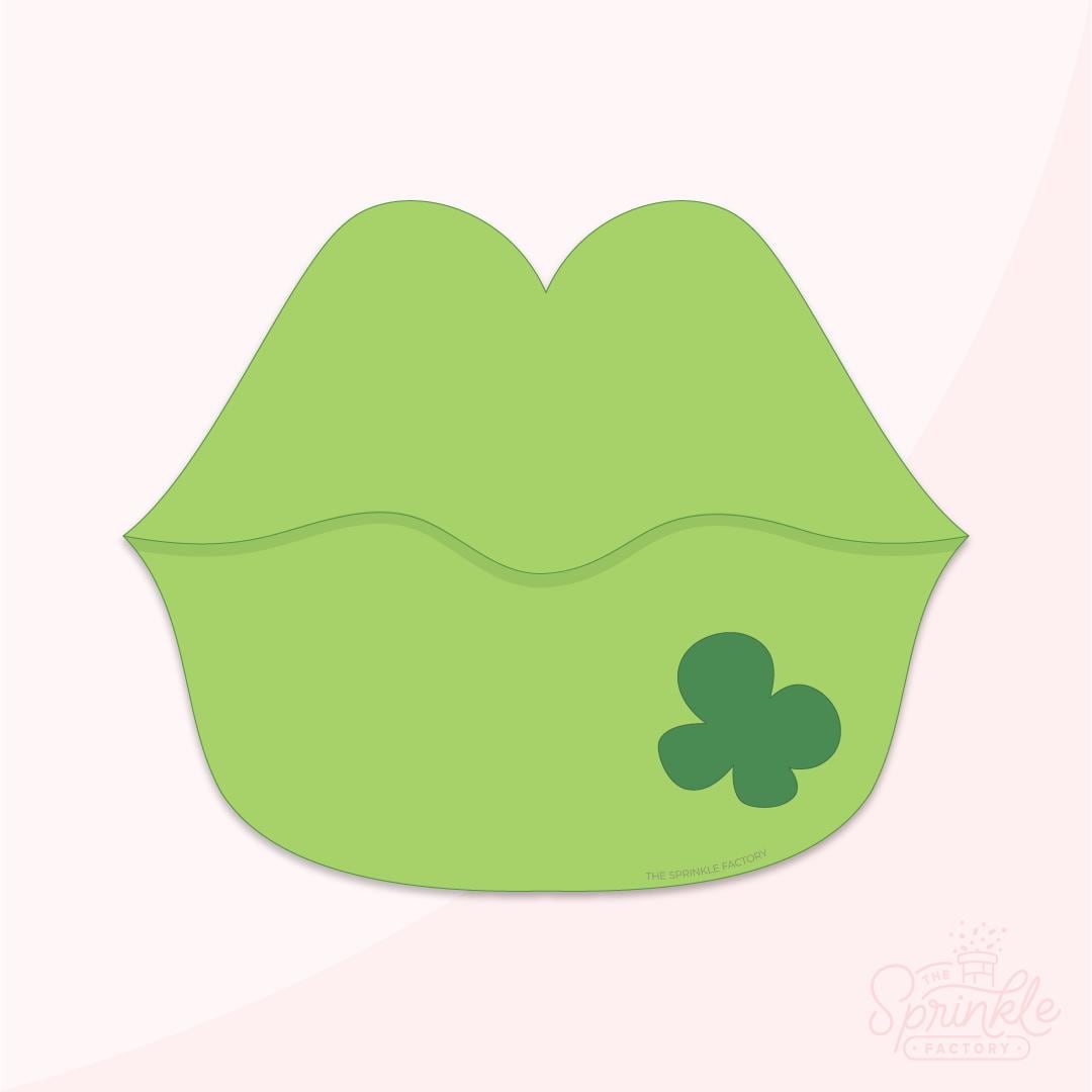 Irish Lips Cookie Cutter .STL Files . PNG Eddie Image - Etsy