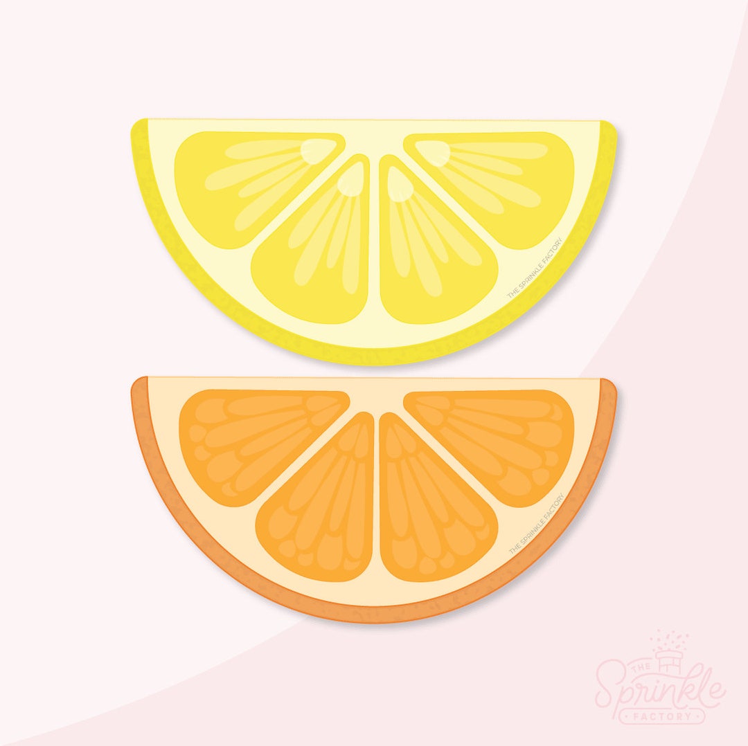 Lemon Slice Cookie Cutter Set .STL Files + . PNG Eddie Images! - Etsy