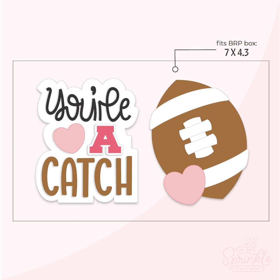 You're A Catch Set Cookie Cutter .STL Files + .PNG Eddie Images! - Etsy