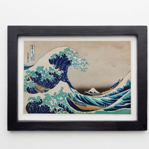 Japanese Art the Great Wave off Kanagawa Poster Reproduction ...