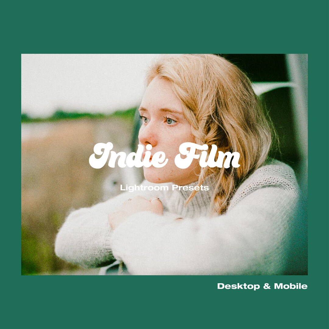 Indie Film Lightroom Presets | Vintage Mobile & Desktop Filters ...