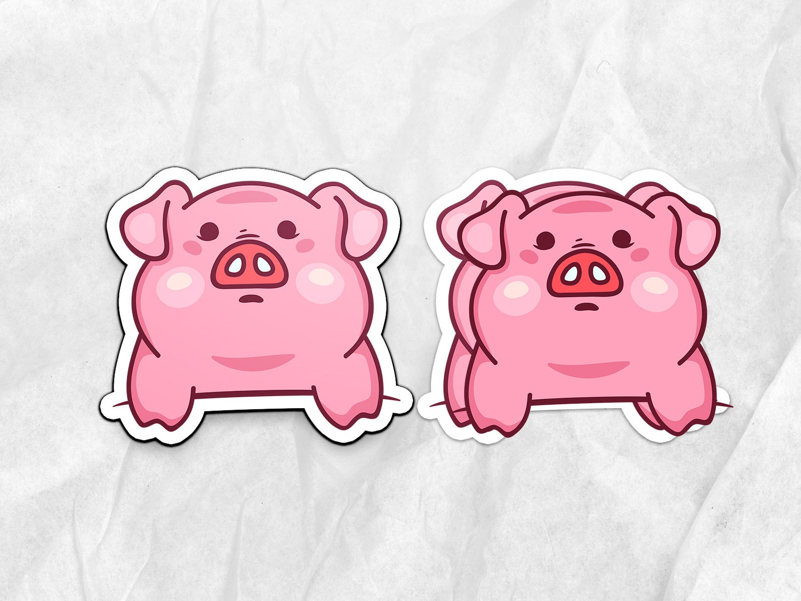 PSD Stickers Mockup, Stack Stickers Mockup, Single Stickers Mockup - Etsy