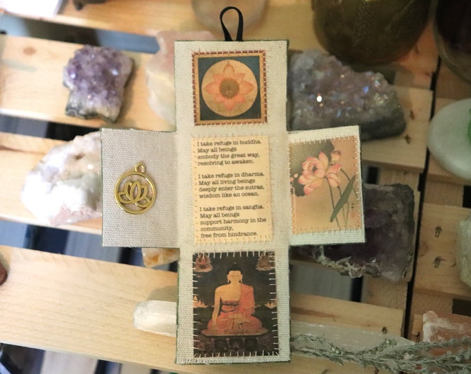 Zen Buddhist Pocket Oratory - Lotus Themed - Etsy