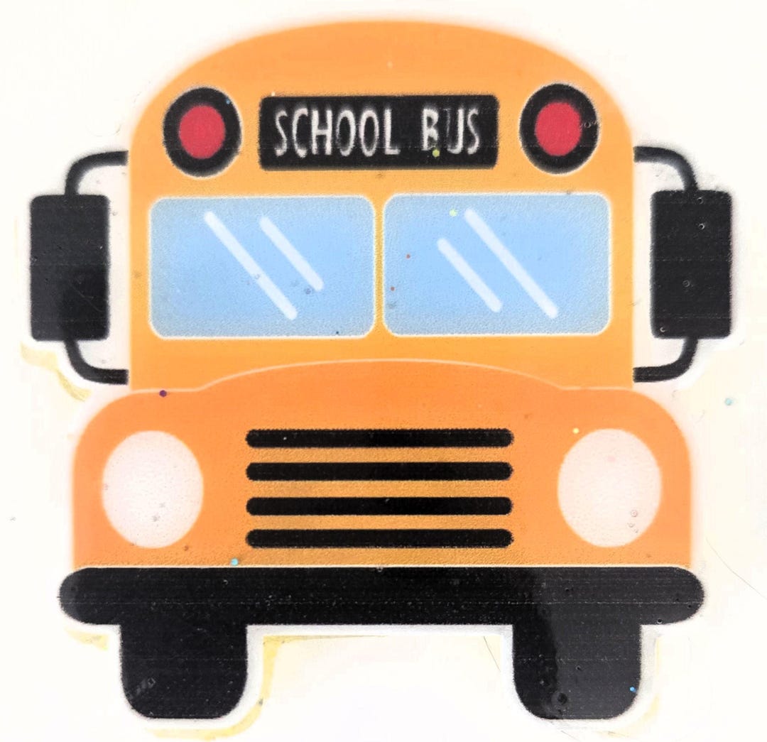 Changeable School Bus Badge Reel Perfect Gift for School Bus Drivers - Etsy