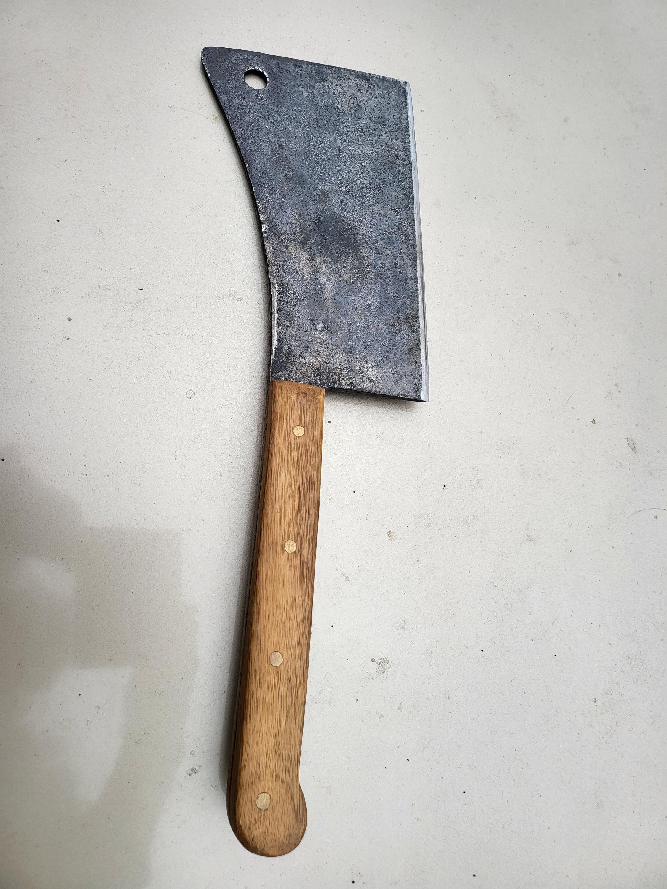 Vintage Meat Cleaver - Etsy