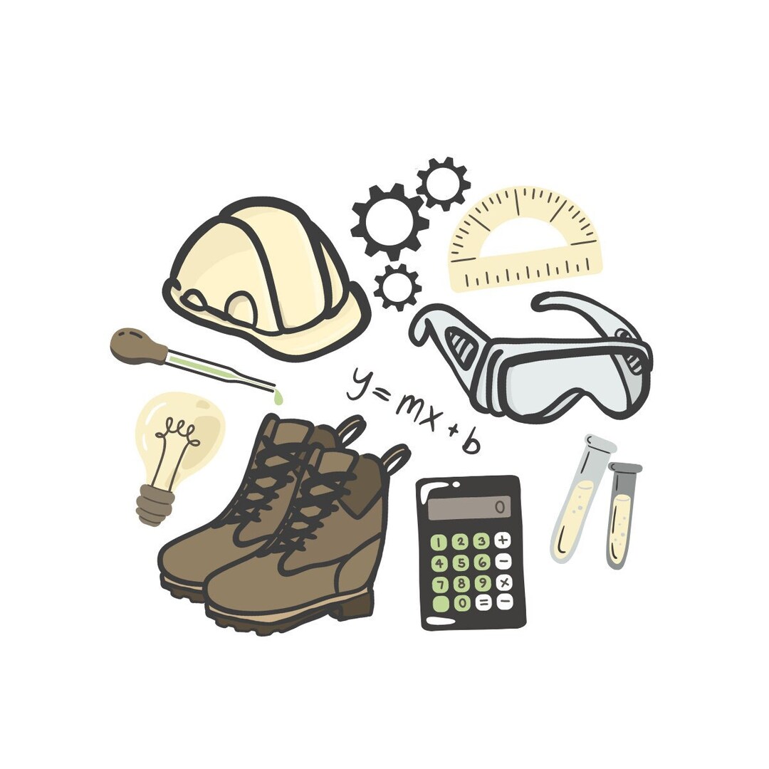 Engineer Doodle | Female Engineers | Sticker - Etsy
