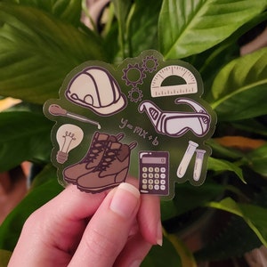 Engineer Doodle | Female Engineers | Sticker - Etsy