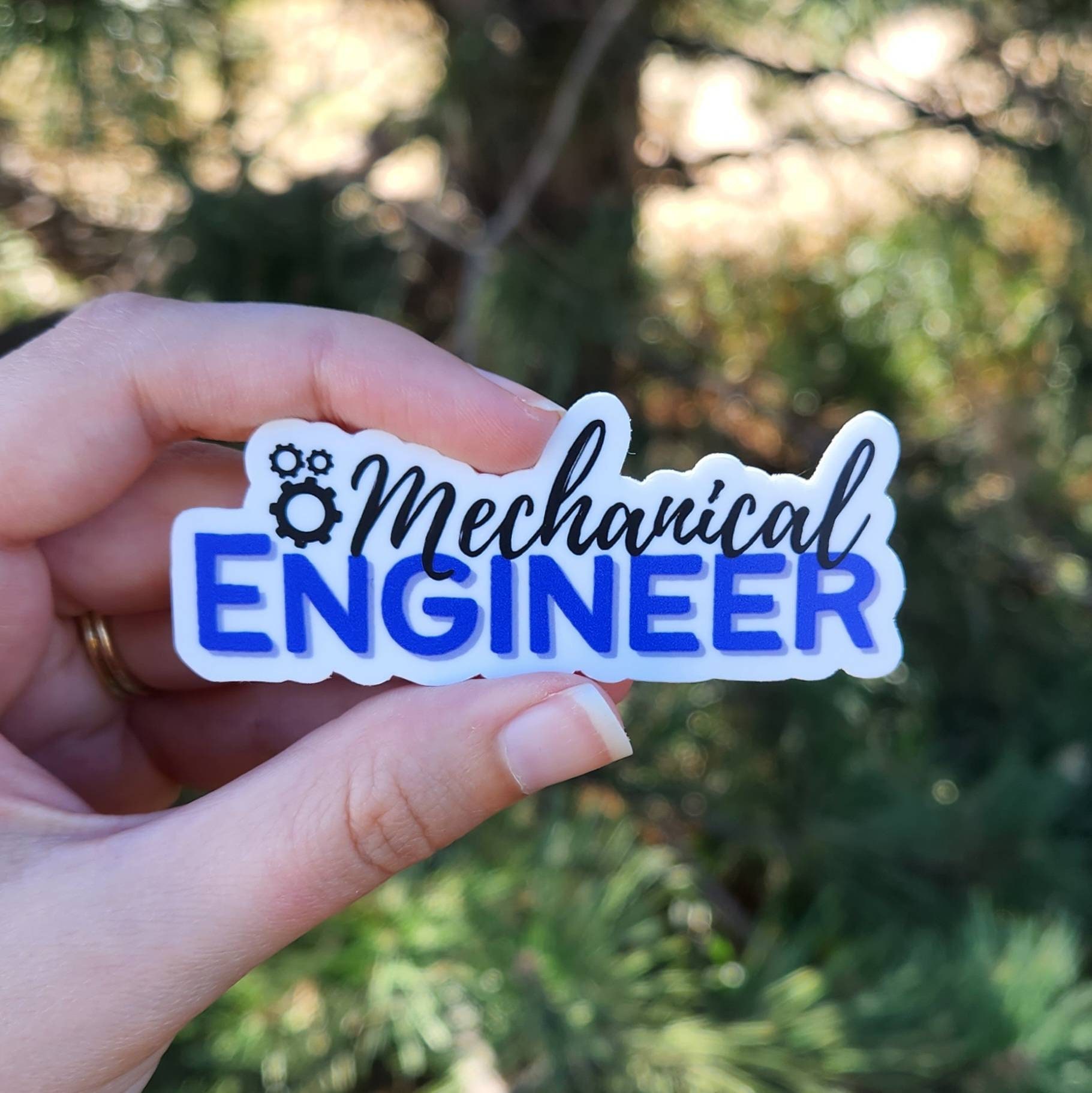Mechanical Engineer Meche Student Aerospace Sticker - Etsy