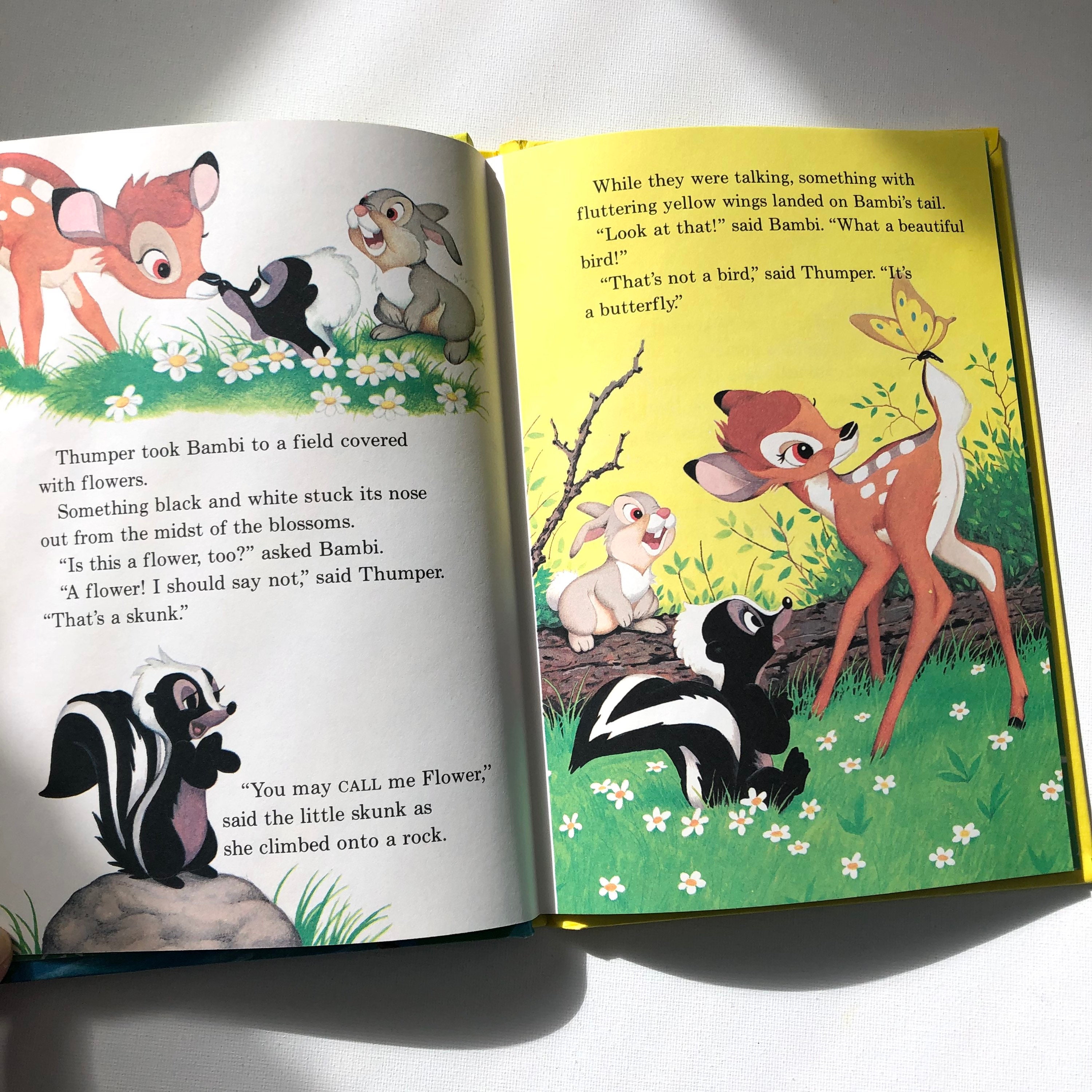 Vintage Disney Hardcover Book Bambi Grows up 1979 First Edition - Etsy