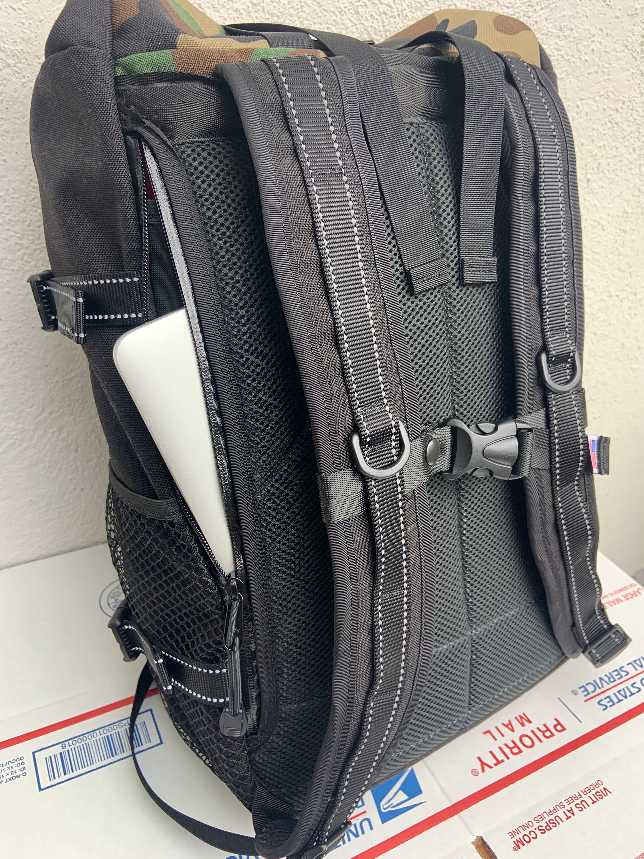 Roll-top Travel Backpack V2 - Etsy