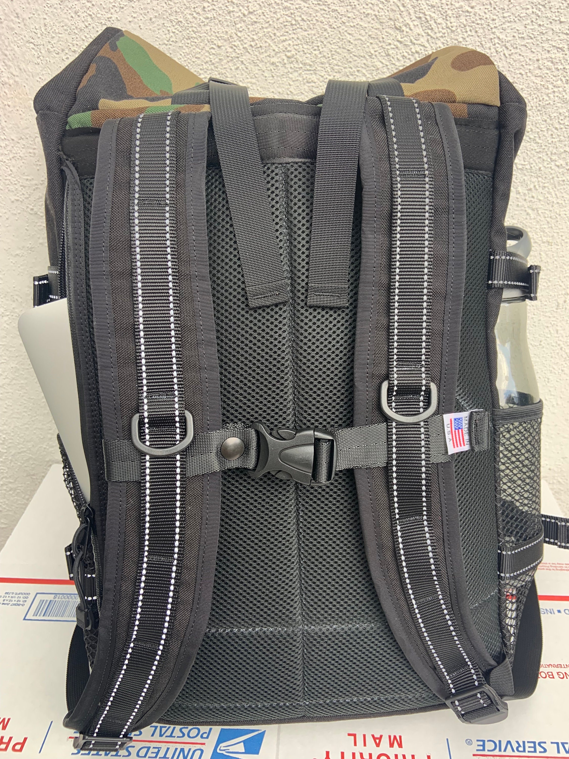 Roll-top Travel Backpack V2 - Etsy