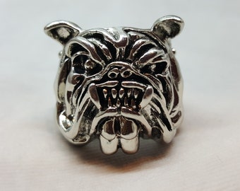 Mens Bulldog Ring - Etsy