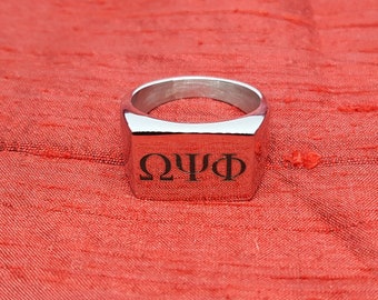 Alpha Omega Ring | Etsy