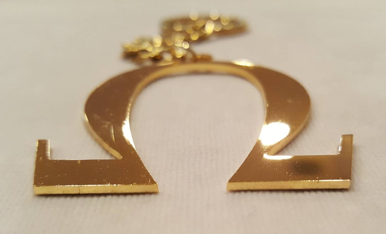 OMEGA SYMBOL KEYCHAIN - Etsy