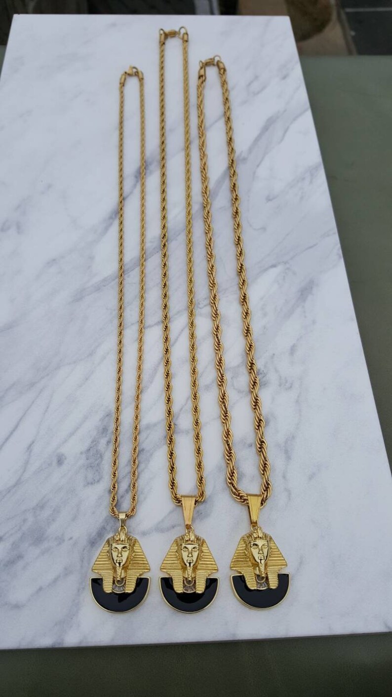 PHARAOH PENDANT CHAIN - Etsy